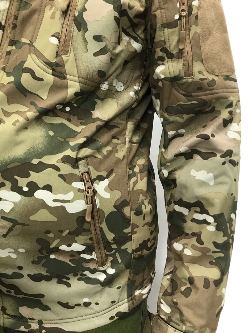 Куртка Soft Shell с флисом ESDY мультикам 4 кармана — купить в интернет магазине Военсклад