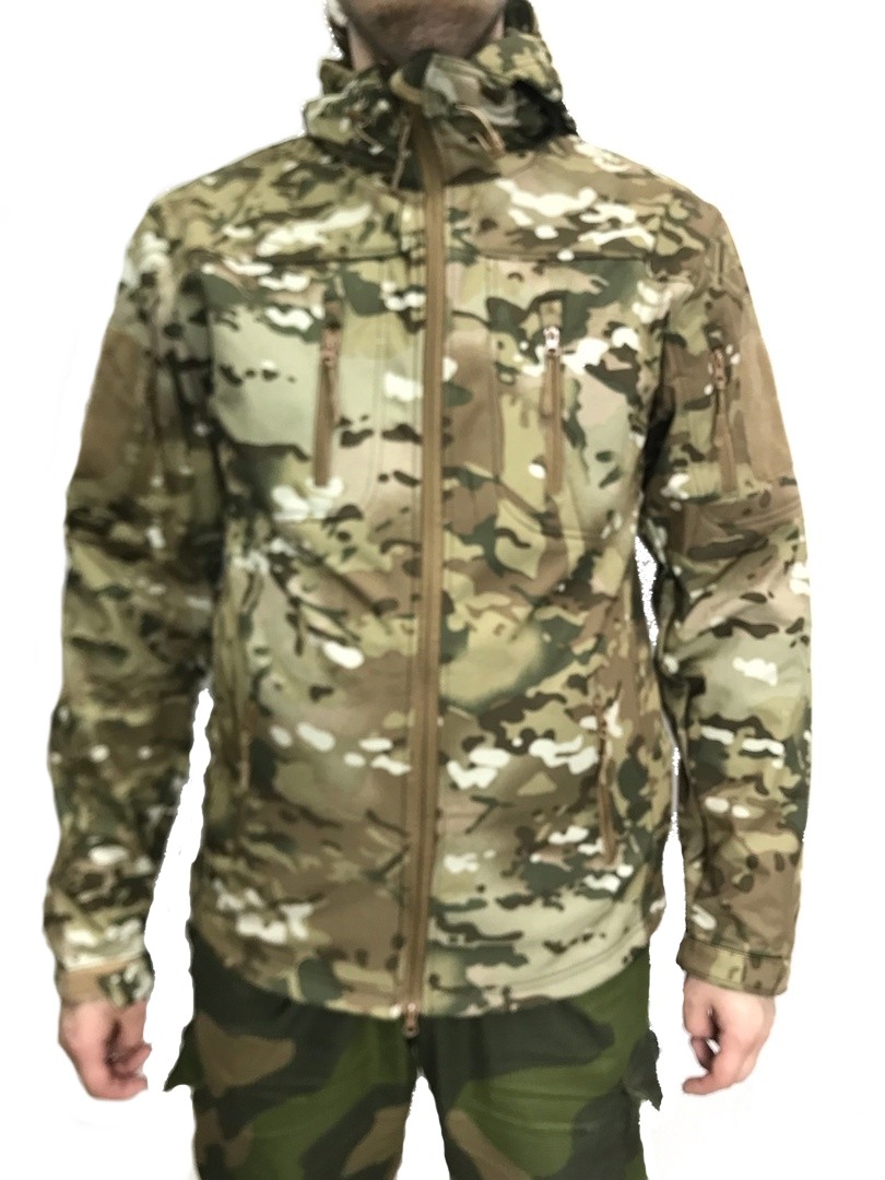 Куртка Soft Shell с флисом ESDY мультикам 4 кармана — купить в интернет магазине Военсклад